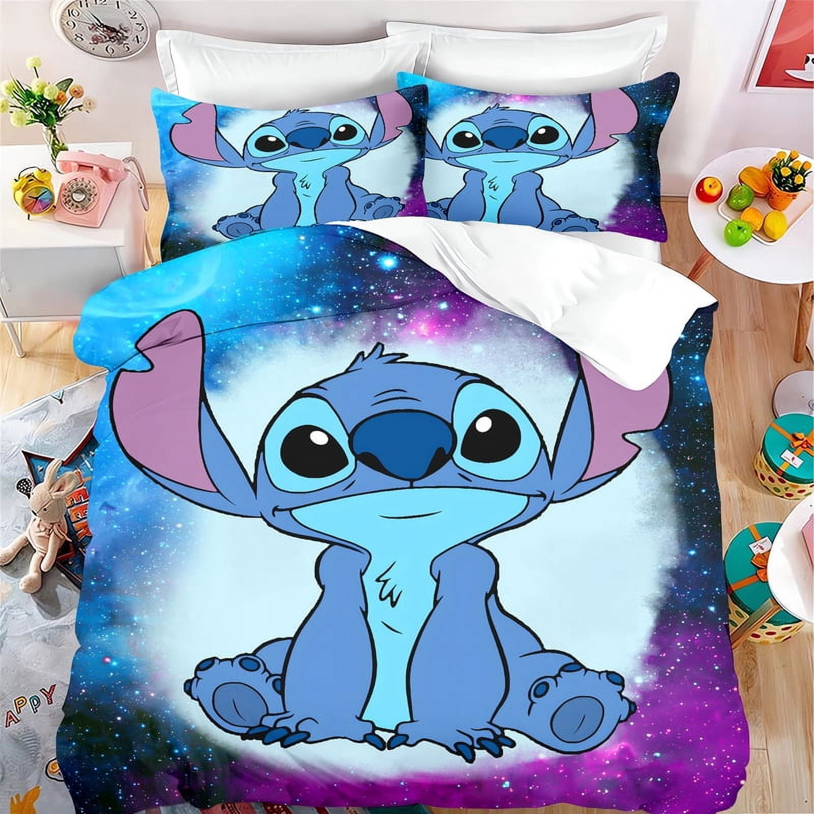 Duvet Cover Stitch Bedding Set Anime Sets Famous Comforter Bed Linen ...