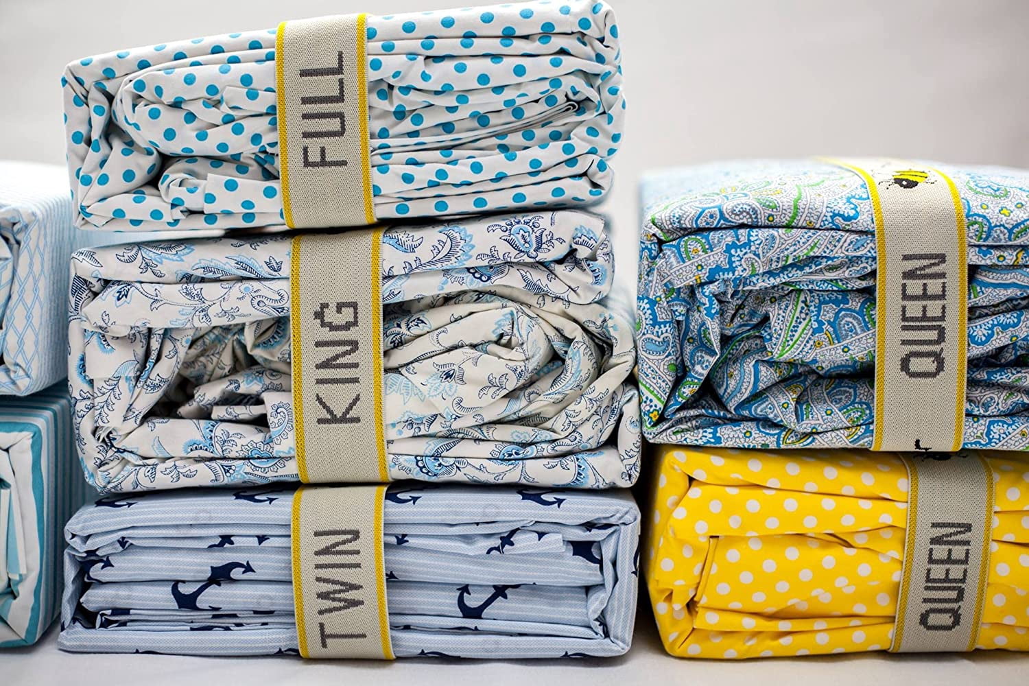 Duvet Sheet Organizer Bands (2-Pack) – Made in USA – Bed Straps with ...