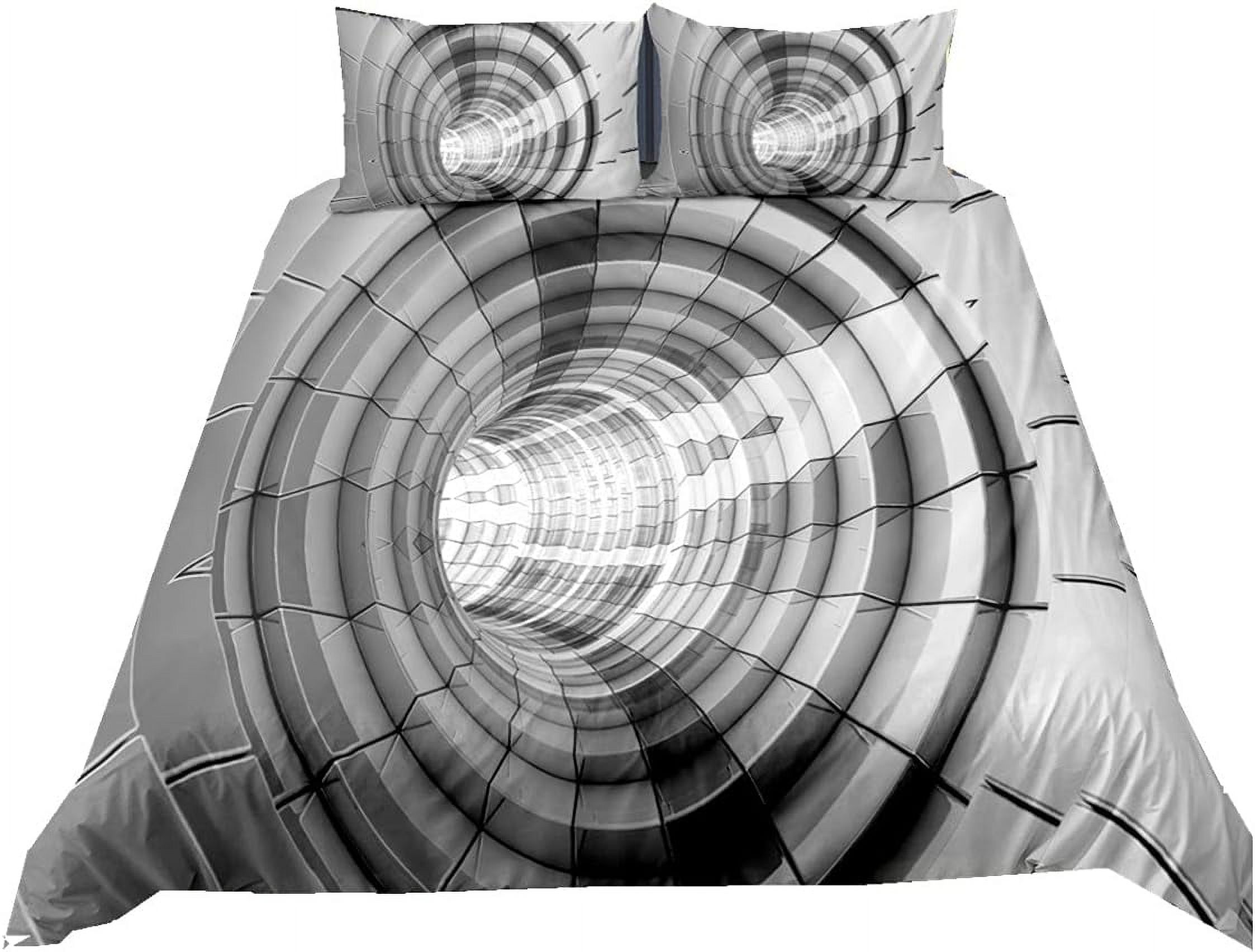 Duvet cover, Vortex Illusion Trap Effect 3D Bottomless Hole Swirl, Twin ...