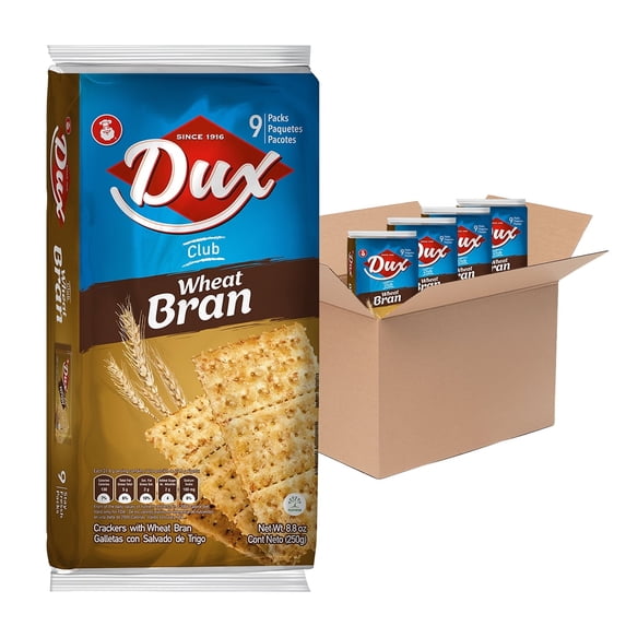 Dux Original Crispy Wheat Crackers, Perfect Touch of Salt, 8.82 oz ...