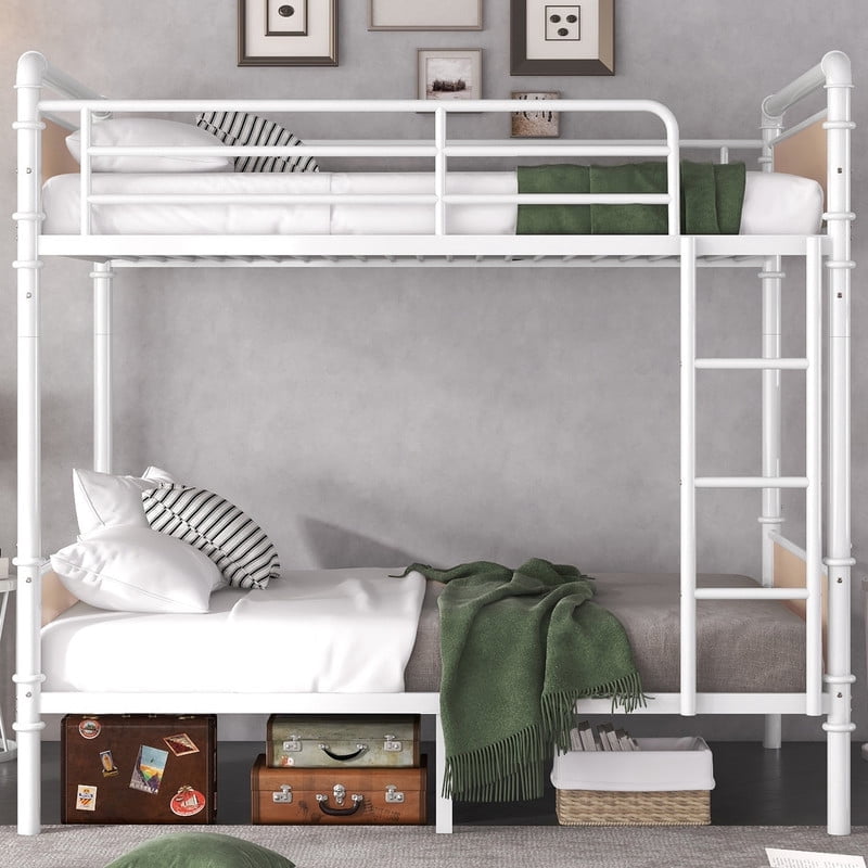 Duxelifin Twin XL over Twin XL Bunk Beds for Kids and Teens ...