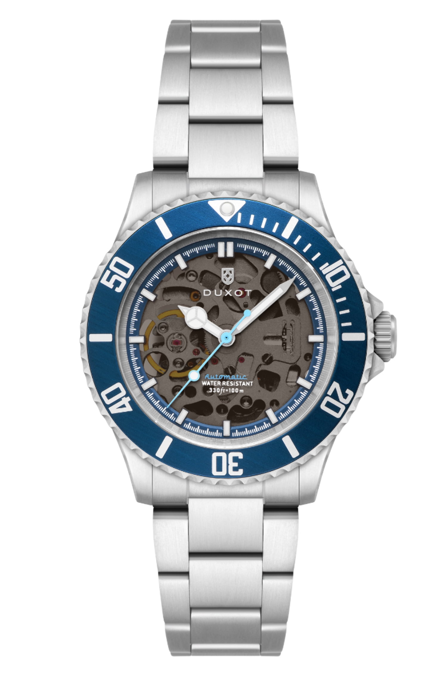 Duxot Atlantica Stainless Steel 40mm Automatic Wristwatch DX-2067-22 ...
