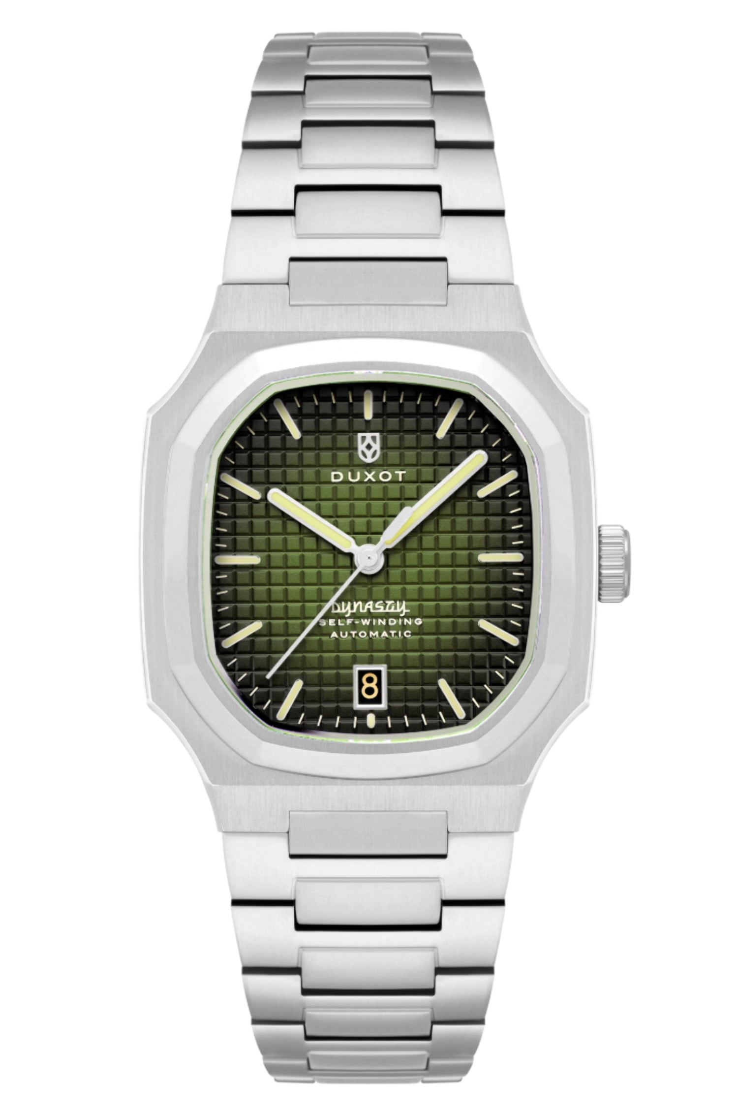 Duxot Colmar Stainless Steel 38mm Japanese Automatic Wristwatch DX-2069 ...