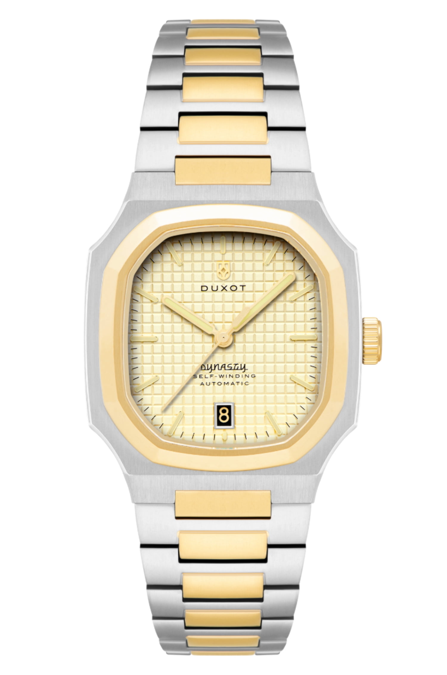 Duxot Colmar Stainless Steel 38mm Japanese Automatic Wristwatch DX-2069 ...