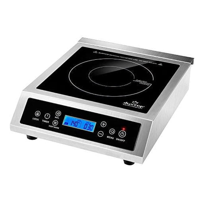 Duxtop Professional Portable Induction Cooktop, 1800 Watts, Large LCD ...