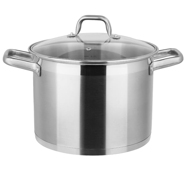 Free Shipping! Duxtop Professional Stainless Steel Stock Pot with Glass ...