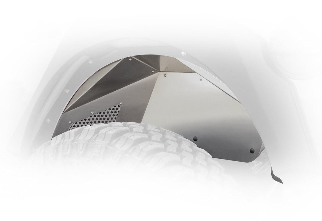 DV8 Offroad INFEND-03RB Inner Fender No Logo Powder Coated Black ...