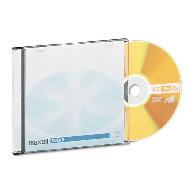 Dvd-R Recordable Disc, 4.7 Gb, 16x, Jewel Case, Gold, 10/pack | Bundle ...
