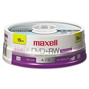 Blank DVD+RW Discs in Blank Media - Walmart.com