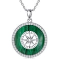 Dveatr 2026 Graduation Gifts 925 Sterling Silver Compass Pendant ...