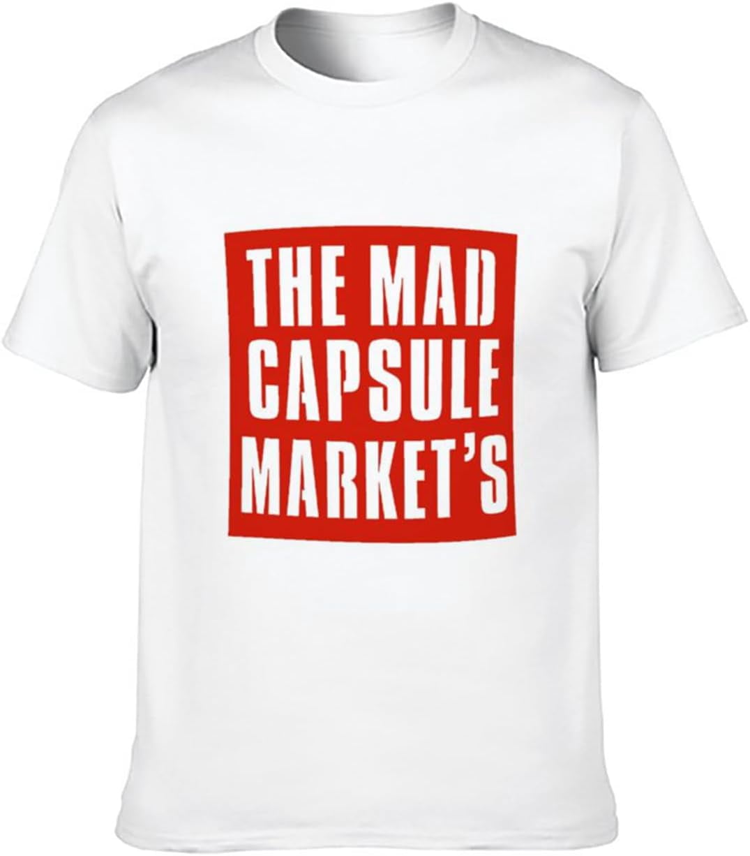 Dvecvbdg Men's T-Shirt Feel Soft Mad Capsule Markets OSC-Dis Logo Twin ...