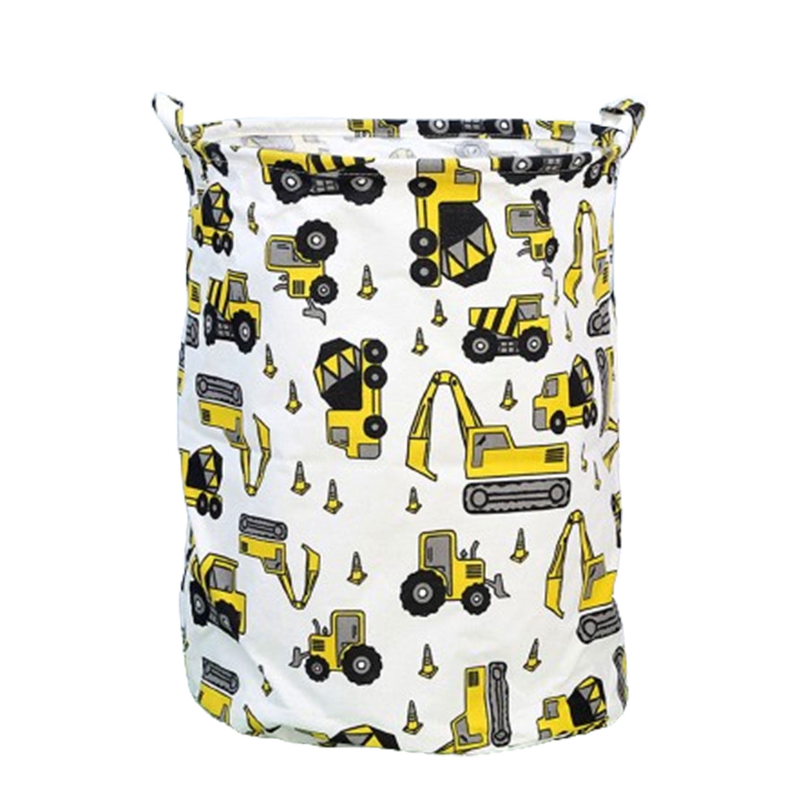 Dvkptbk Laundry Baskets Canvas Fabric Laundry Baskets with Handles ...