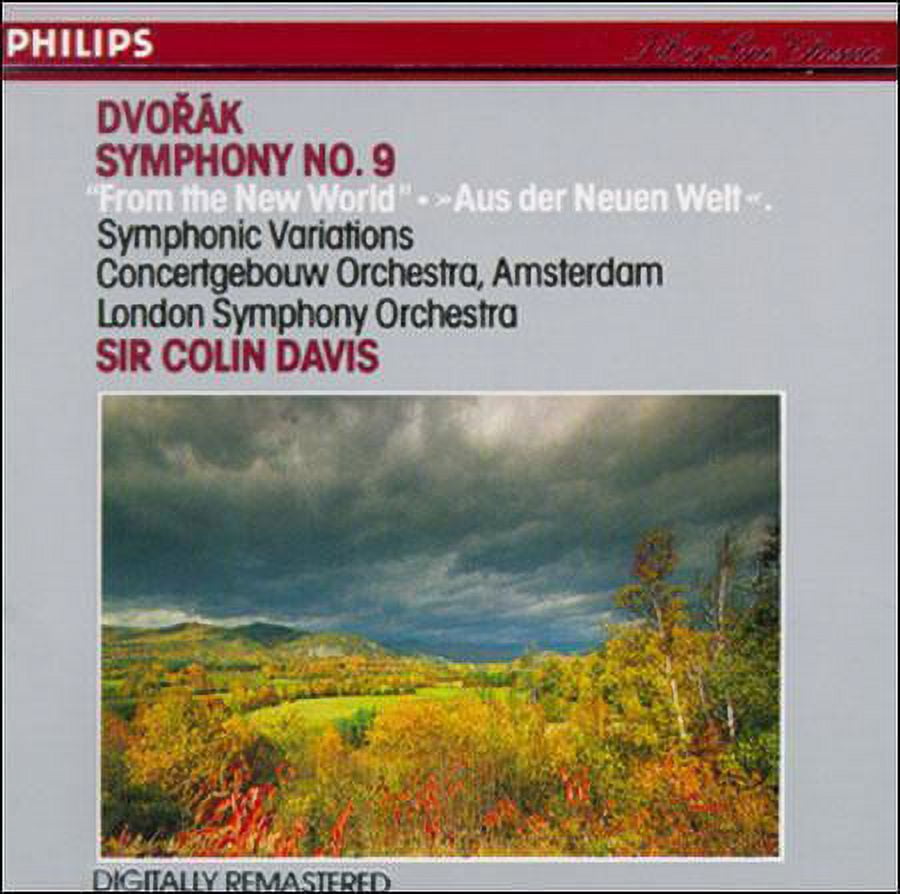 Pre-Owned Dvorak: Symphony No. 9 "From the New World"; Symphonic Variations (CD, Philips ...