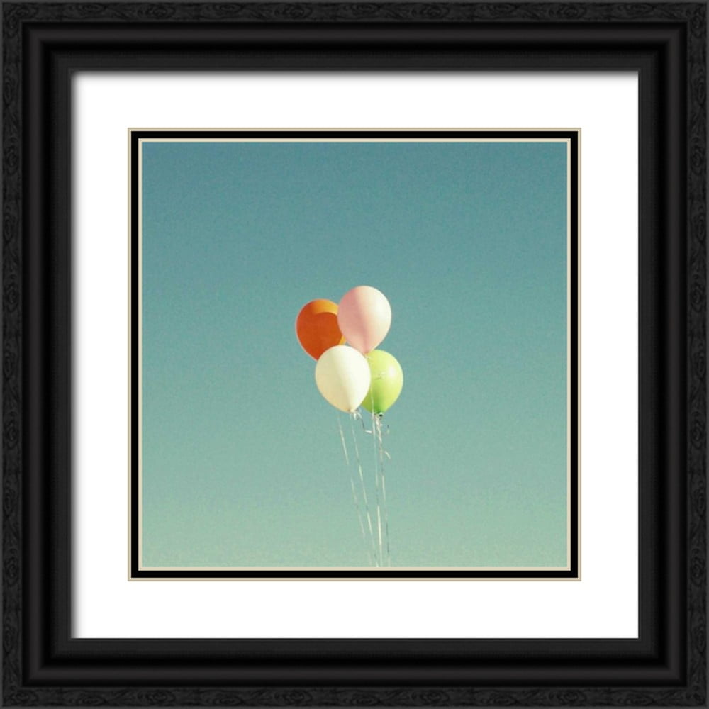 Dvorak, Vicki 15x15 Black Ornate Wood Framed with Double Matting Museum ...