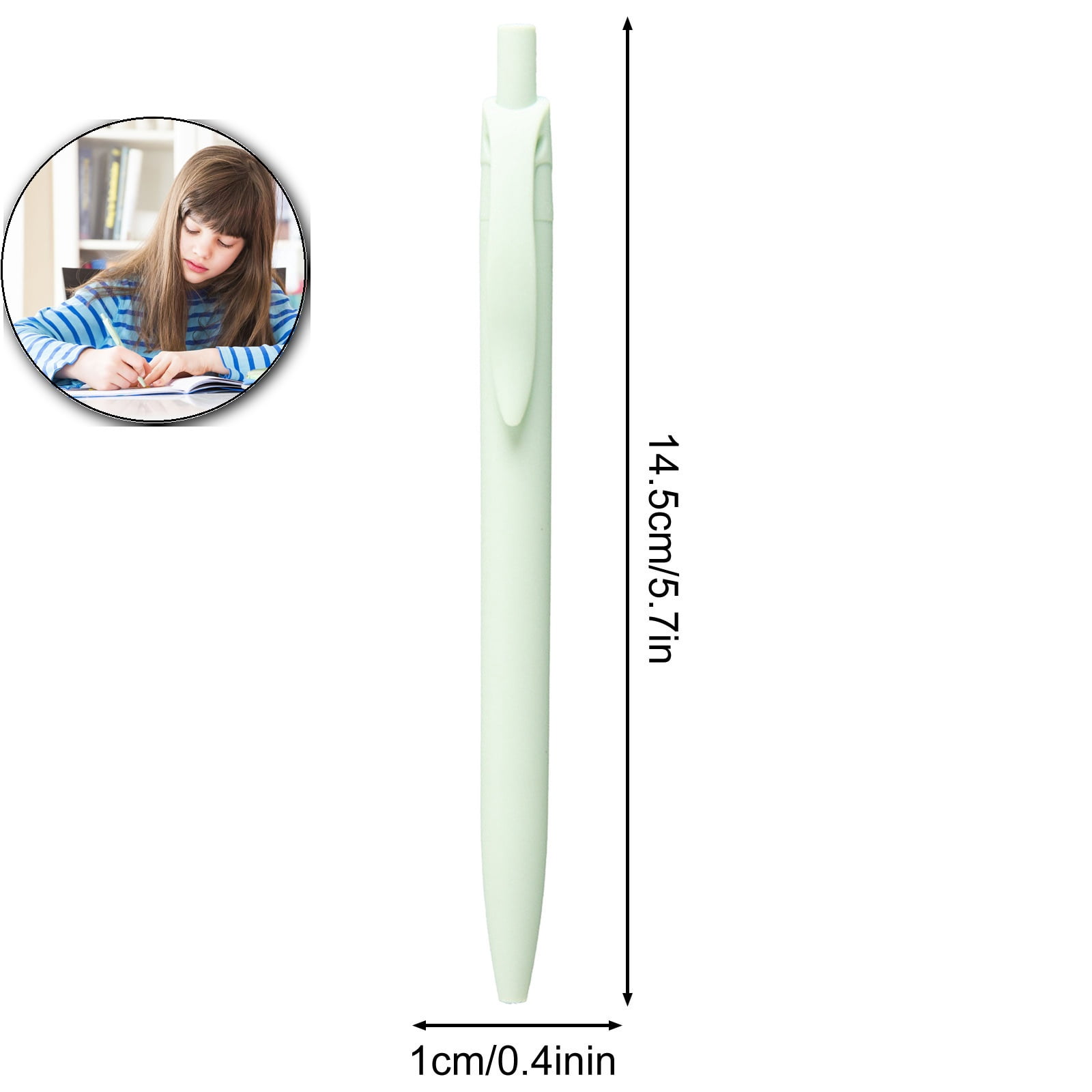 Dvruxg 0.5mm Retractable Colored Gel Pens – Smooth Writing Dry Gel Pen ...