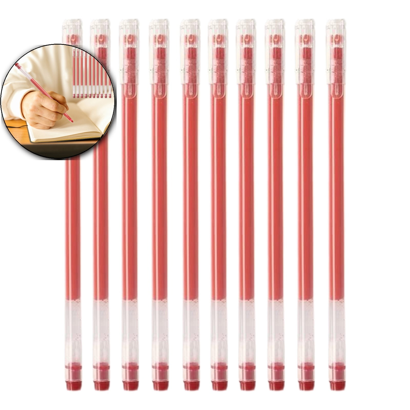 Dvruxg 10-Pack Gel Pens – Smooth Writing Ballpoint Pens – 0.5mm Tip ...