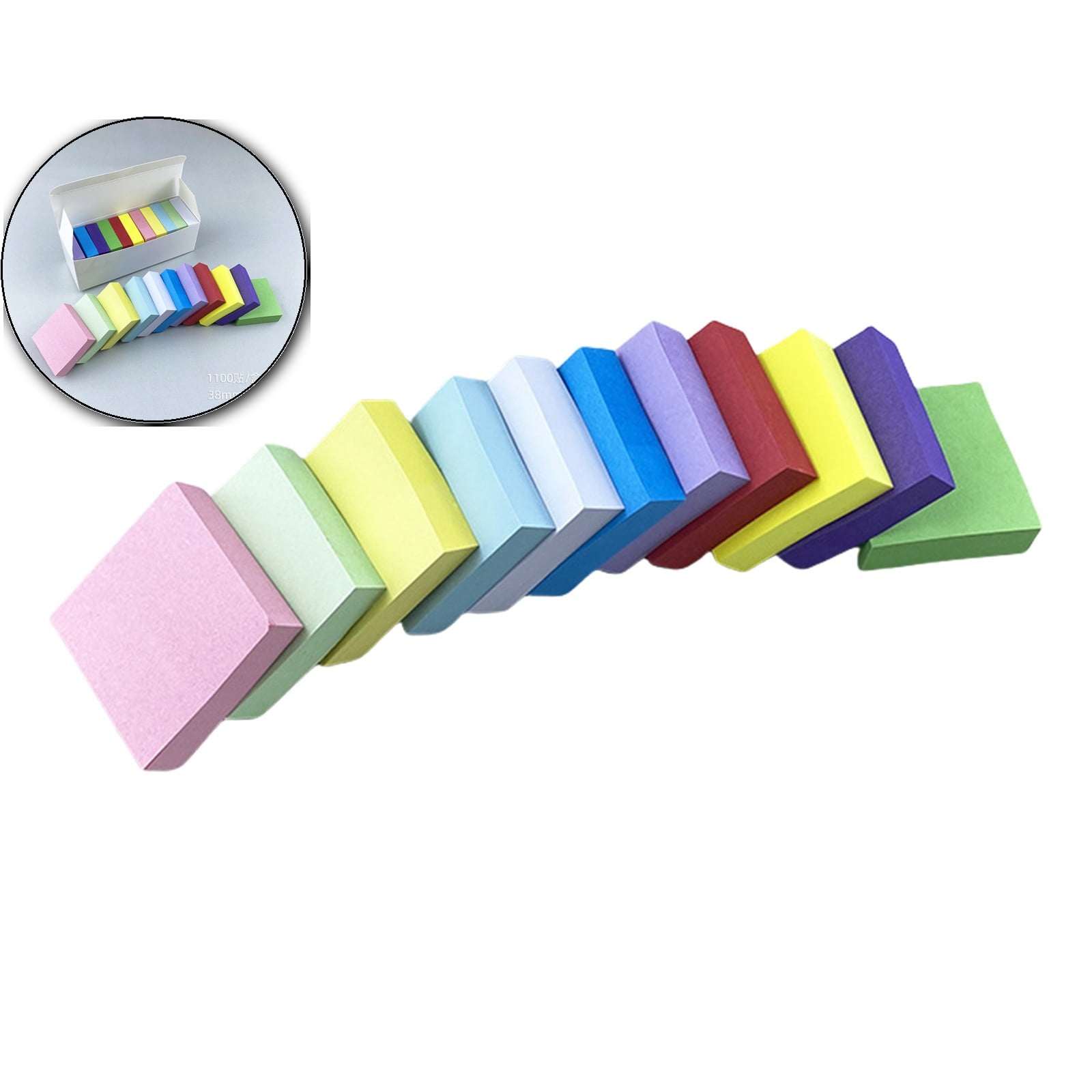 Dvruxg 11 Pcs Sticky Notes, Post-it Sticky Notes, Mini-Sized Sticky ...