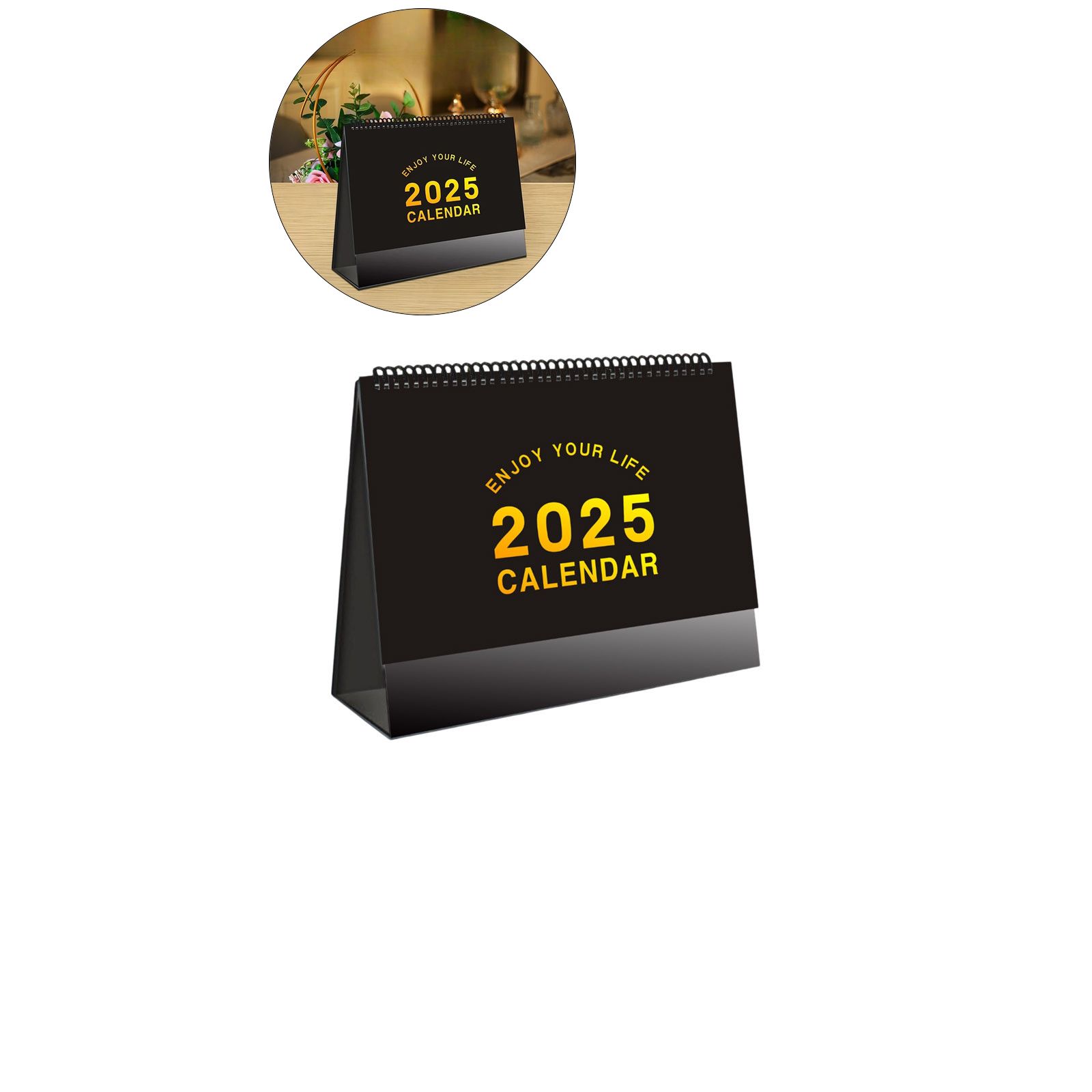 Dvruxg 2025 Desk Calendar - Desktop Calendar 2025, January - December ...