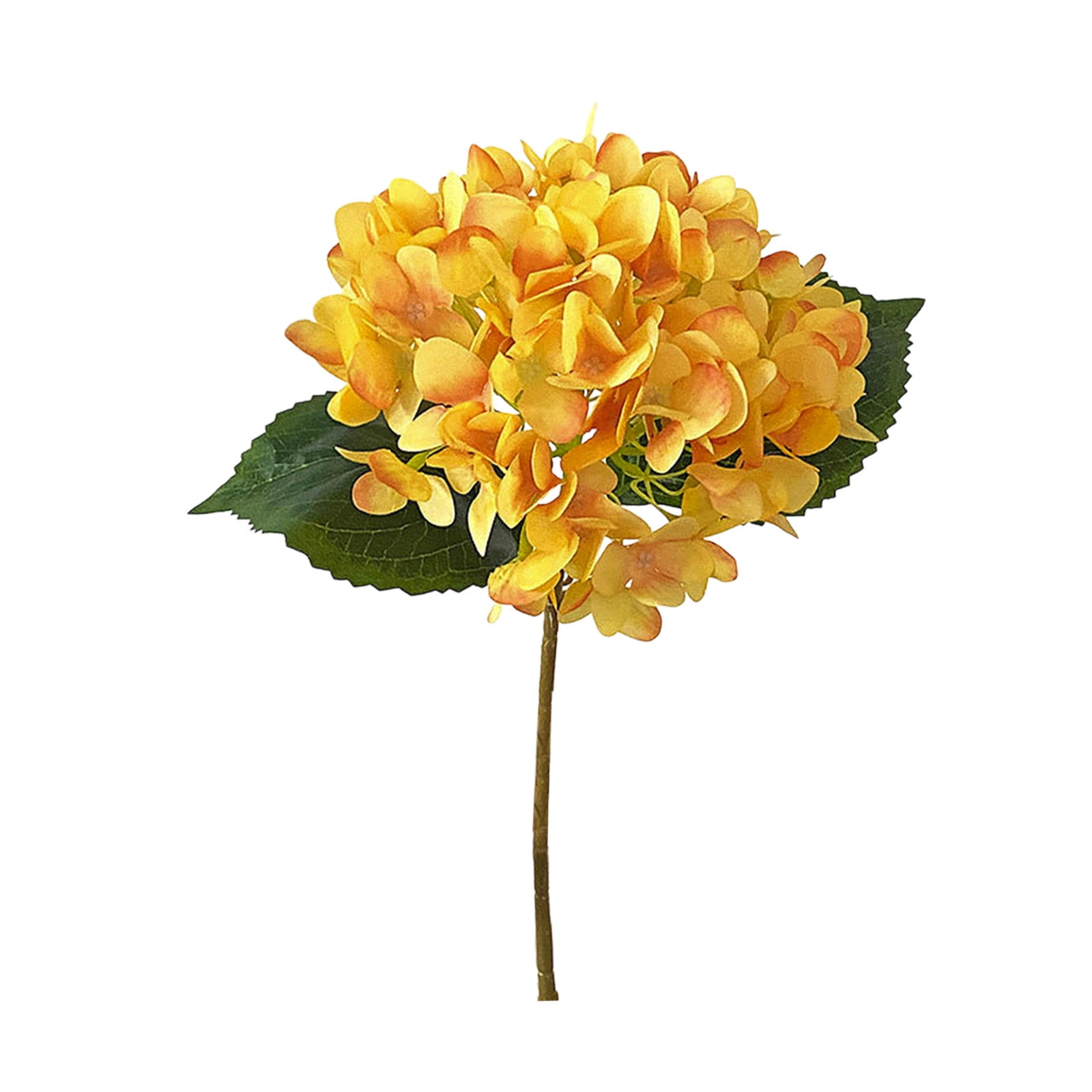 Dvruxg Artificial Hydrangea Silk Flowers Bouquet Faux Hydrangea Stems ...