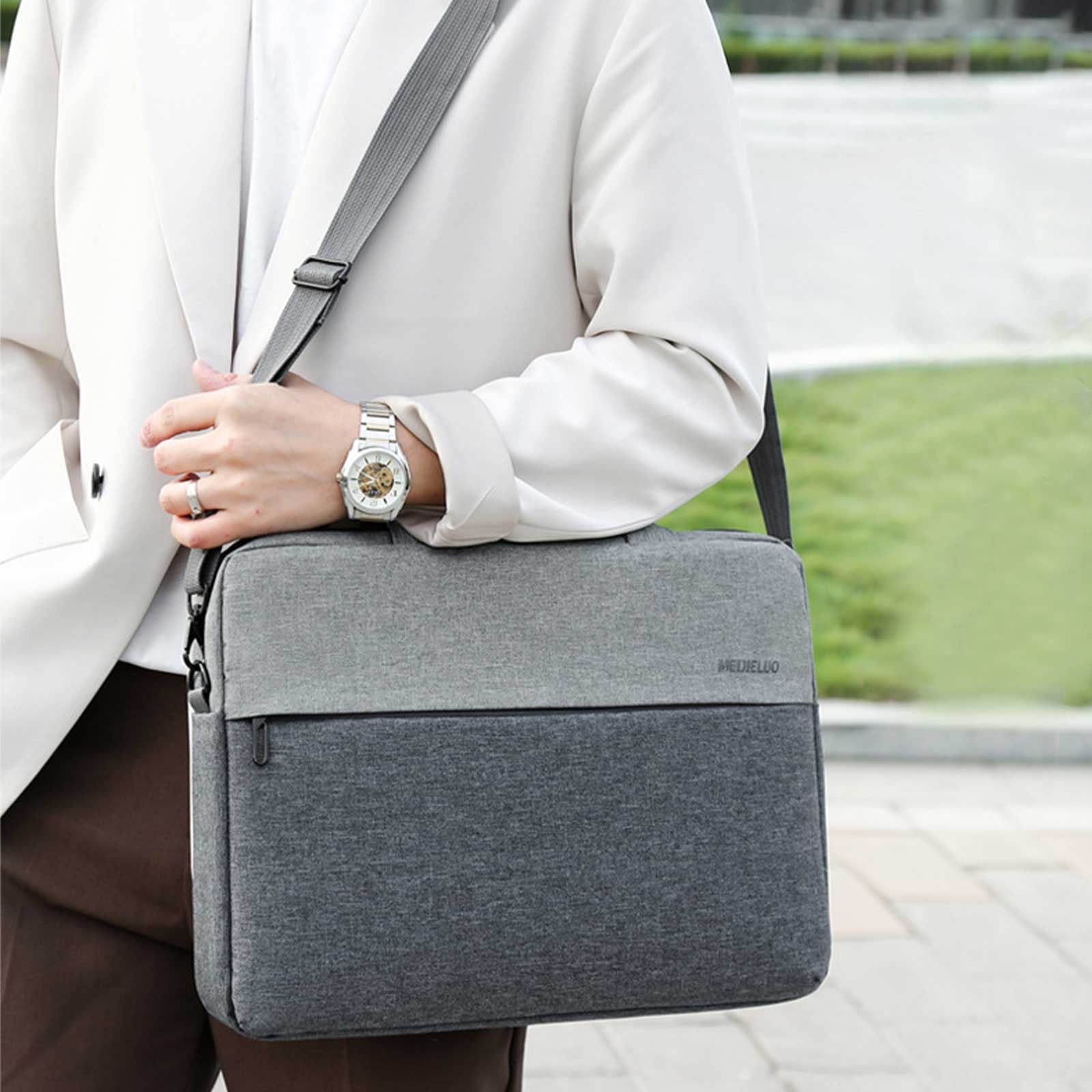 Dvruxg Business Multifunctional Laptop Bag - Single Shoulder ...