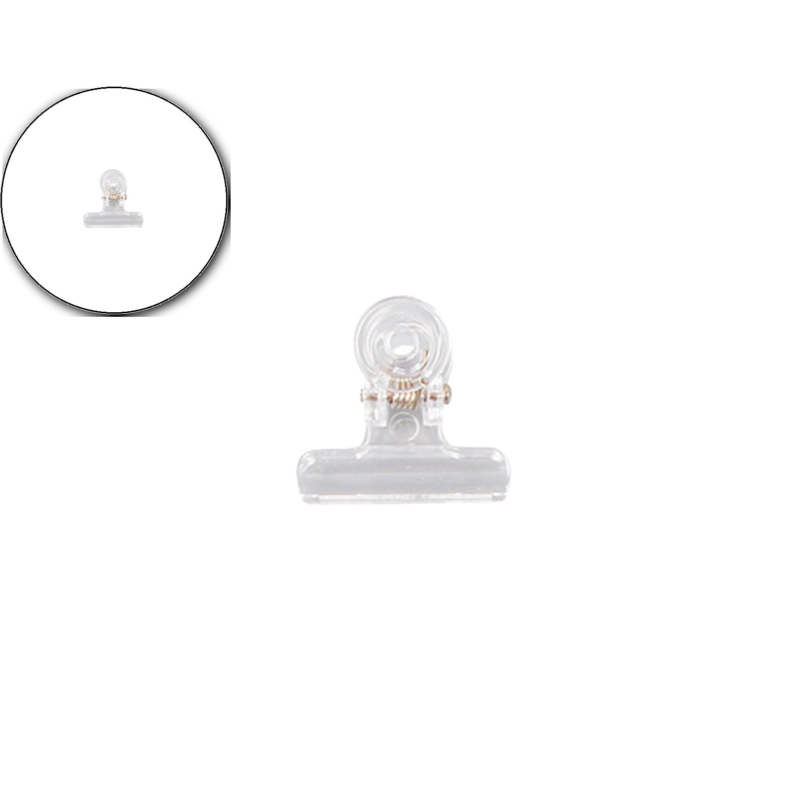 Dvruxg Chip Clips, Plastic Clear Clips Clamps Chip Bag Clips Bulldog ...