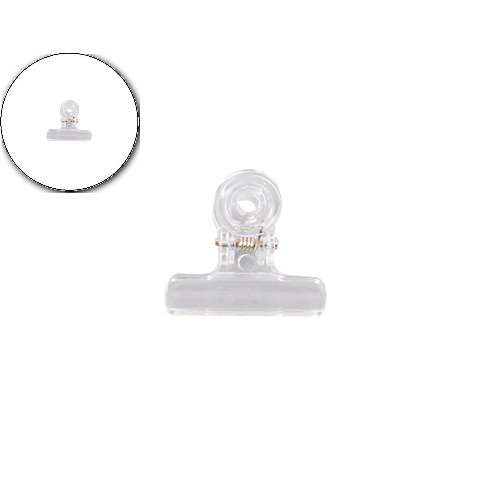 Dvruxg Chip Clips, Plastic Clear Clips Clamps Chip Bag Clips Bulldog ...