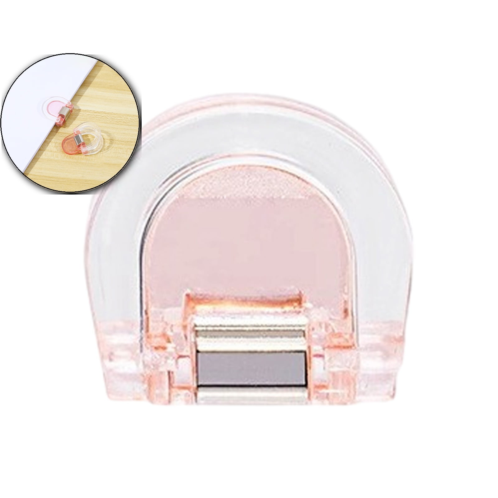 Dvruxg Clear Long Tail Binder Clips – Heavy-Duty Plastic Document ...