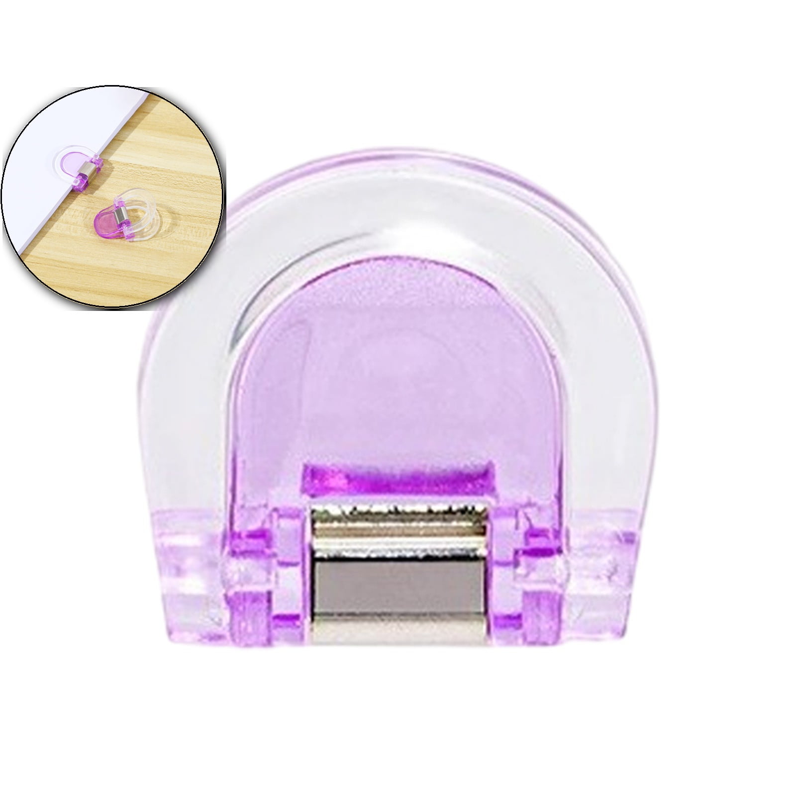 Dvruxg Clear Long Tail Binder Clips – Heavy-Duty Plastic Document ...