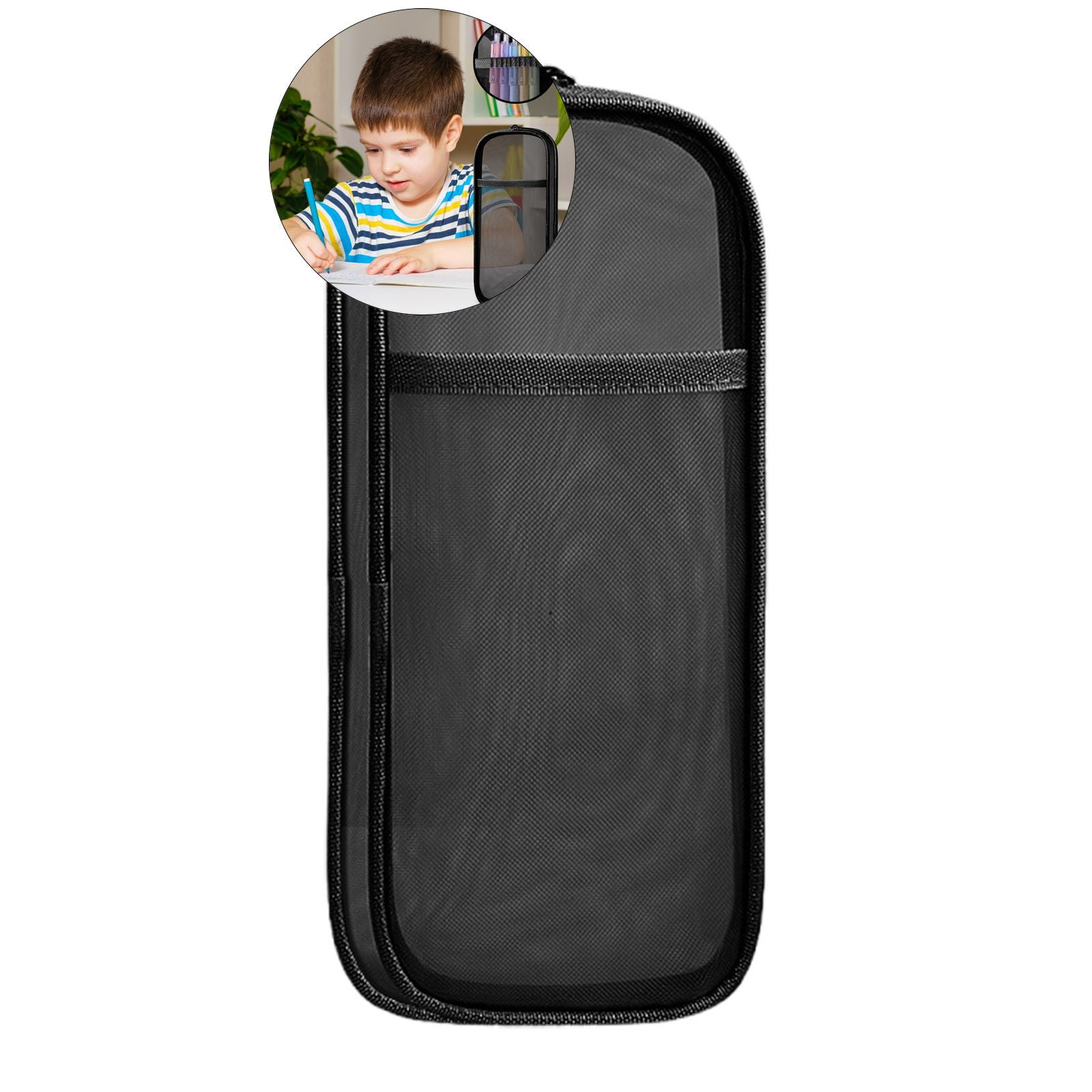 Dvruxg Clear Mesh Pencil Case Pouch, Clearly Visible Grid Pen Cases Organizer, Zipper ...