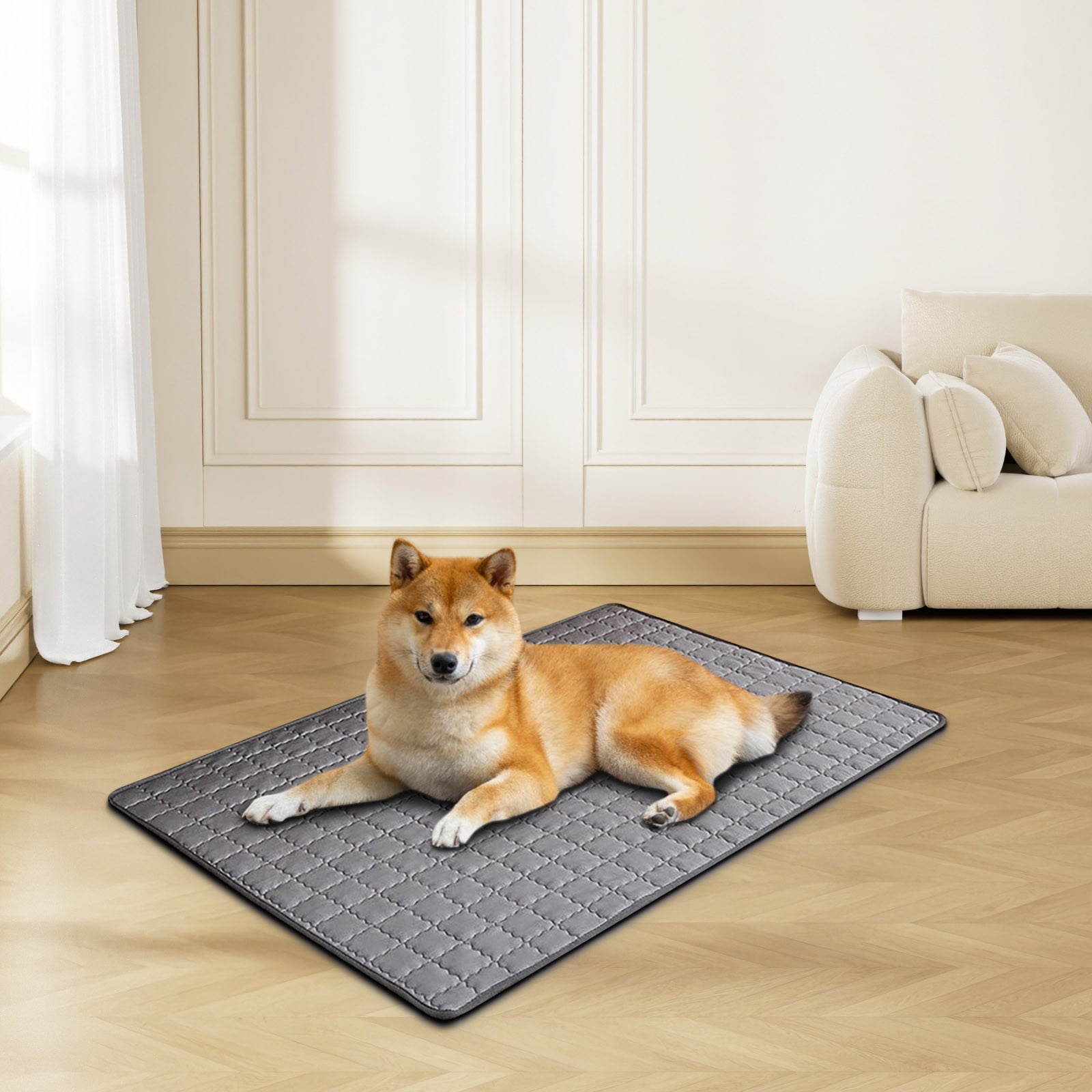 Dvruxg Cooling Mat for Dogs, Dog Cooling Mat Pad, Washable Non-Slip Pet ...