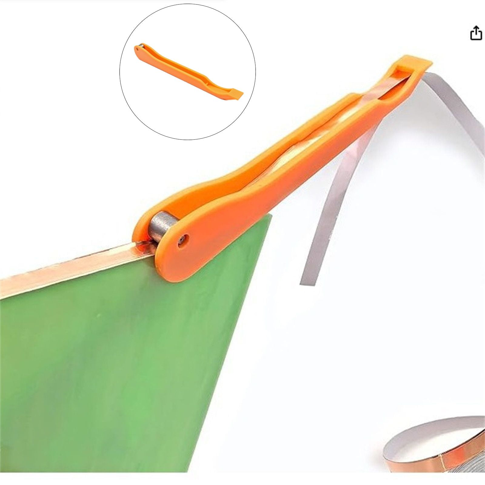 Dvruxg Copper Foil Hand Foiler for Stained Glass, Stained Glass Hand ...