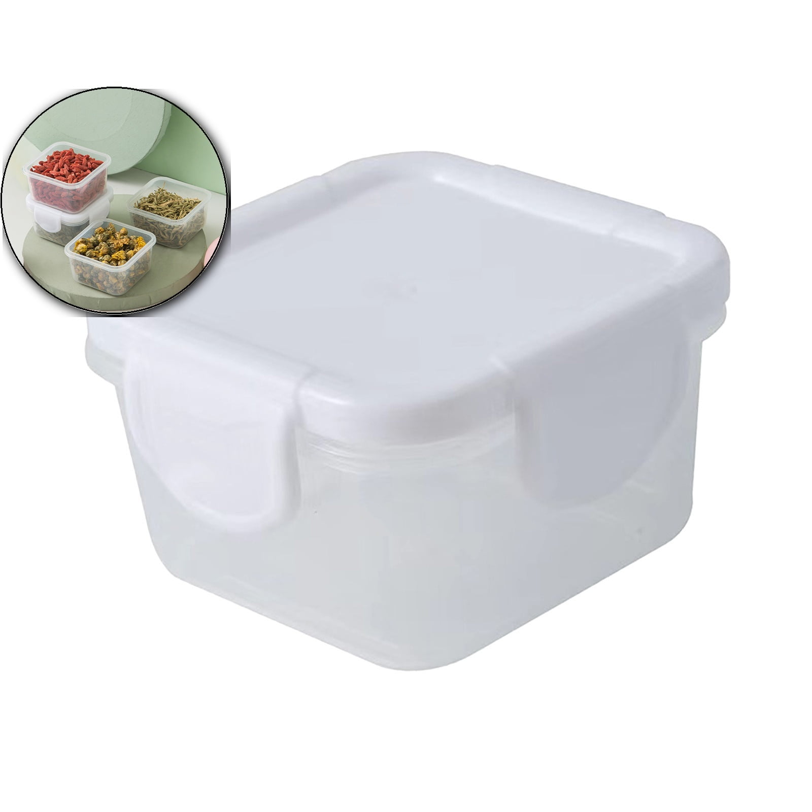 Dvruxg Crisper Mini Meal Prep Sealed Container Freezer Containers for ...