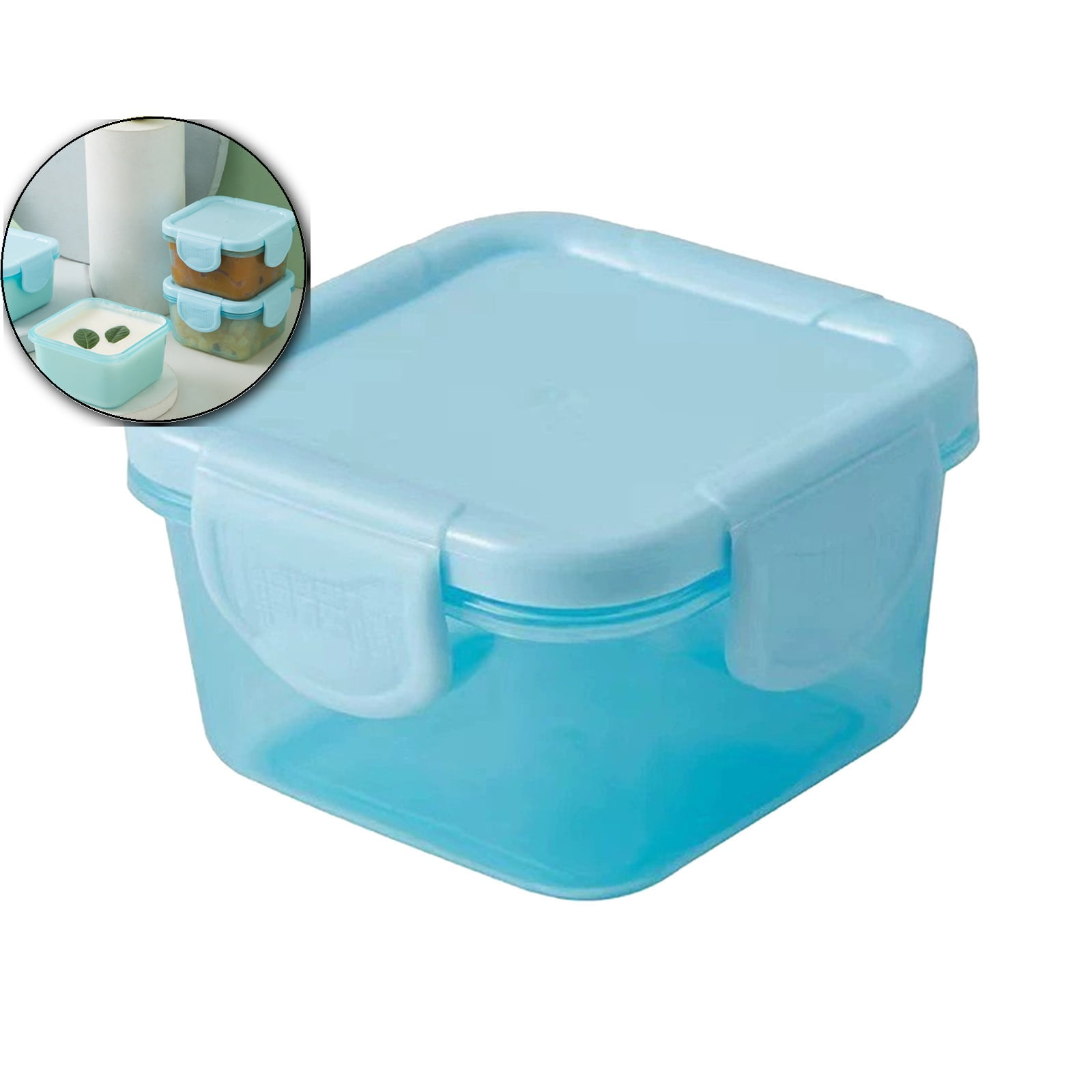 Dvruxg Crisper Mini Meal Prep Sealed Container Freezer Containers for ...