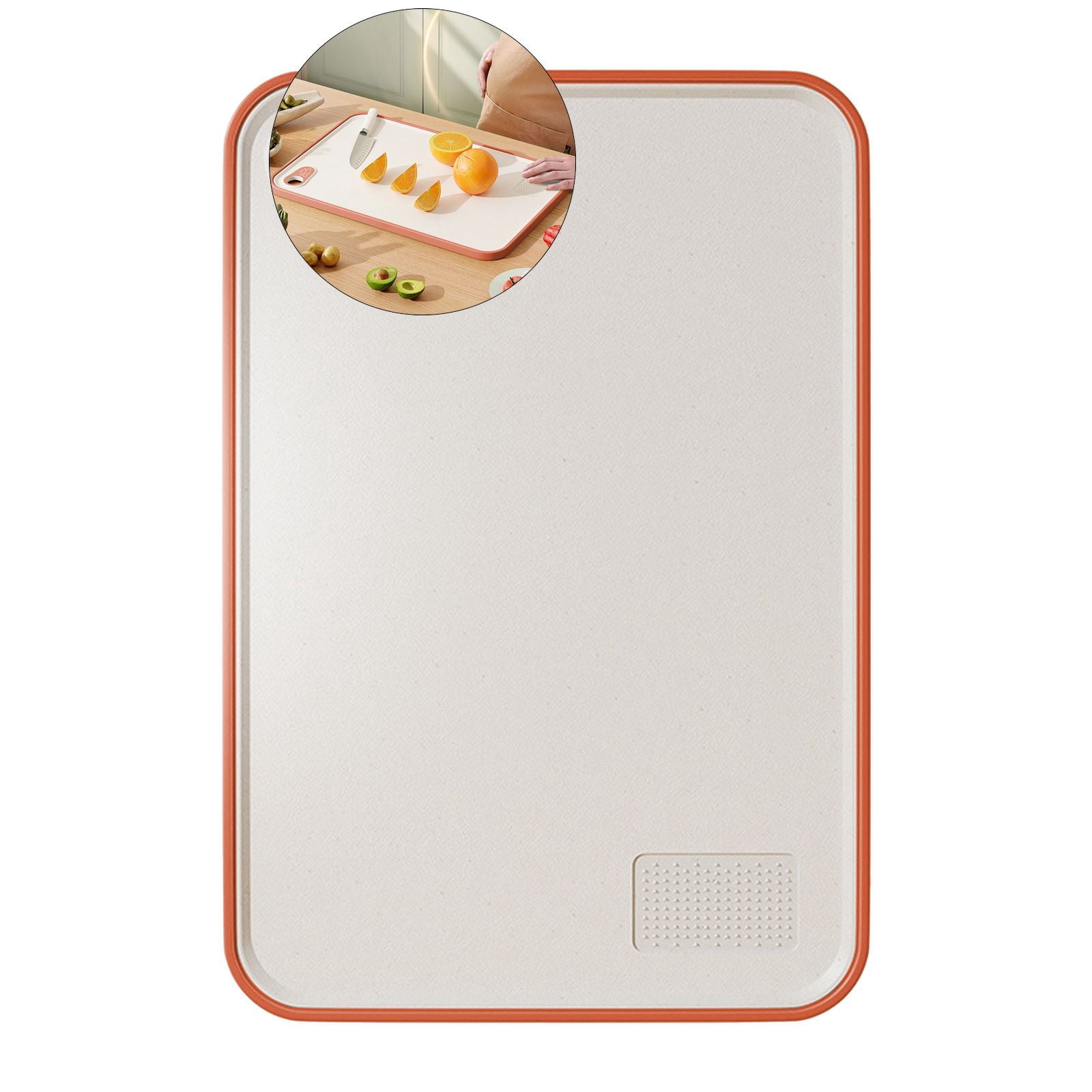Dvruxg Cutting Board for Kitchen, Wheat Straw Cutting Board, Thick ...