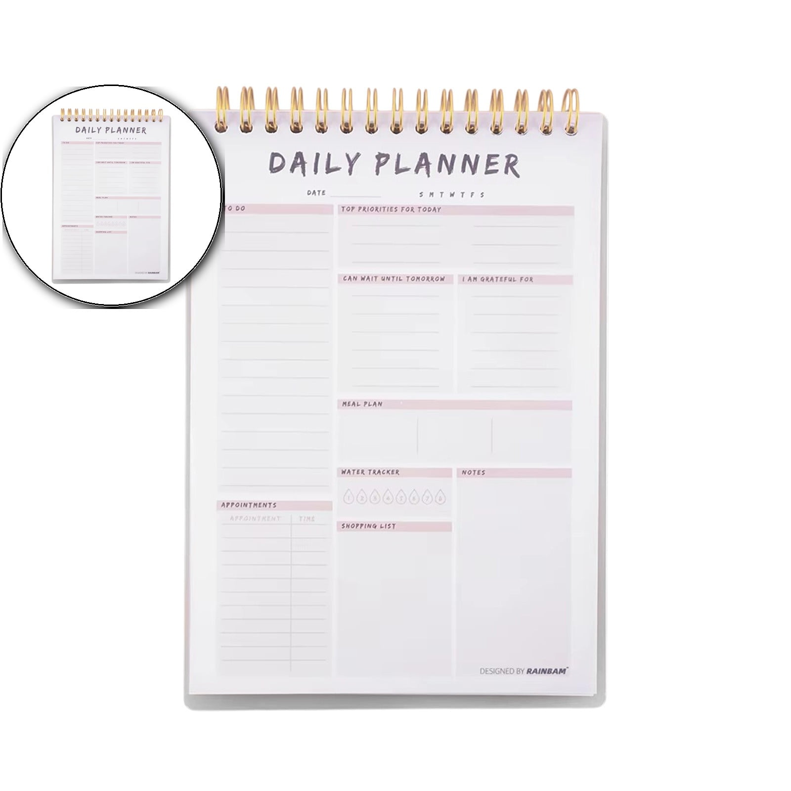 Dvruxg Daily to Do Notepads - Task Checklist Planner, Time Management ...