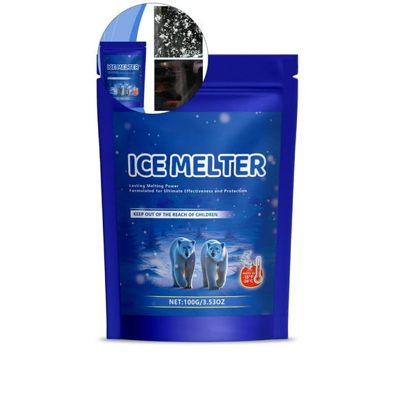 2 PacksPet Safe Ice Melt, Snow Melting Agent for Driveway and Sidewalk ...