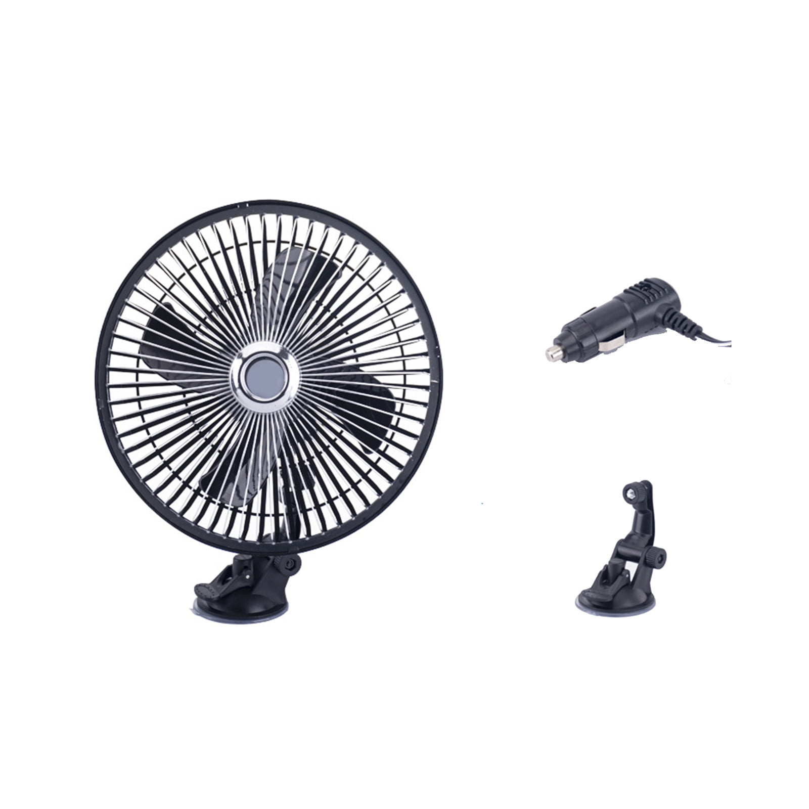 Dvruxg Electric Car Fan, 6 Inch Powerful Cooling Air Fan with Upgrade ...