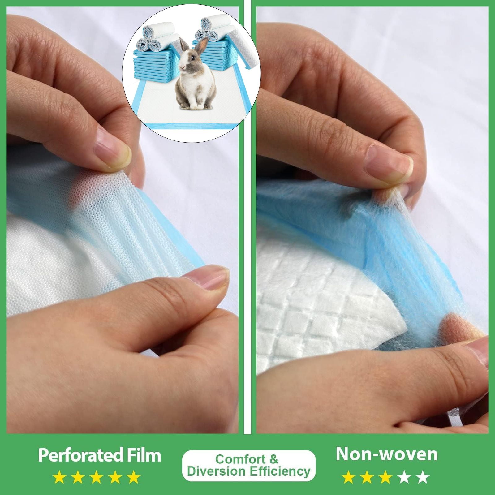 Dvruxg Extra Large Dog Pads, Thicker Pet Training and Puppy Pads, Super ...