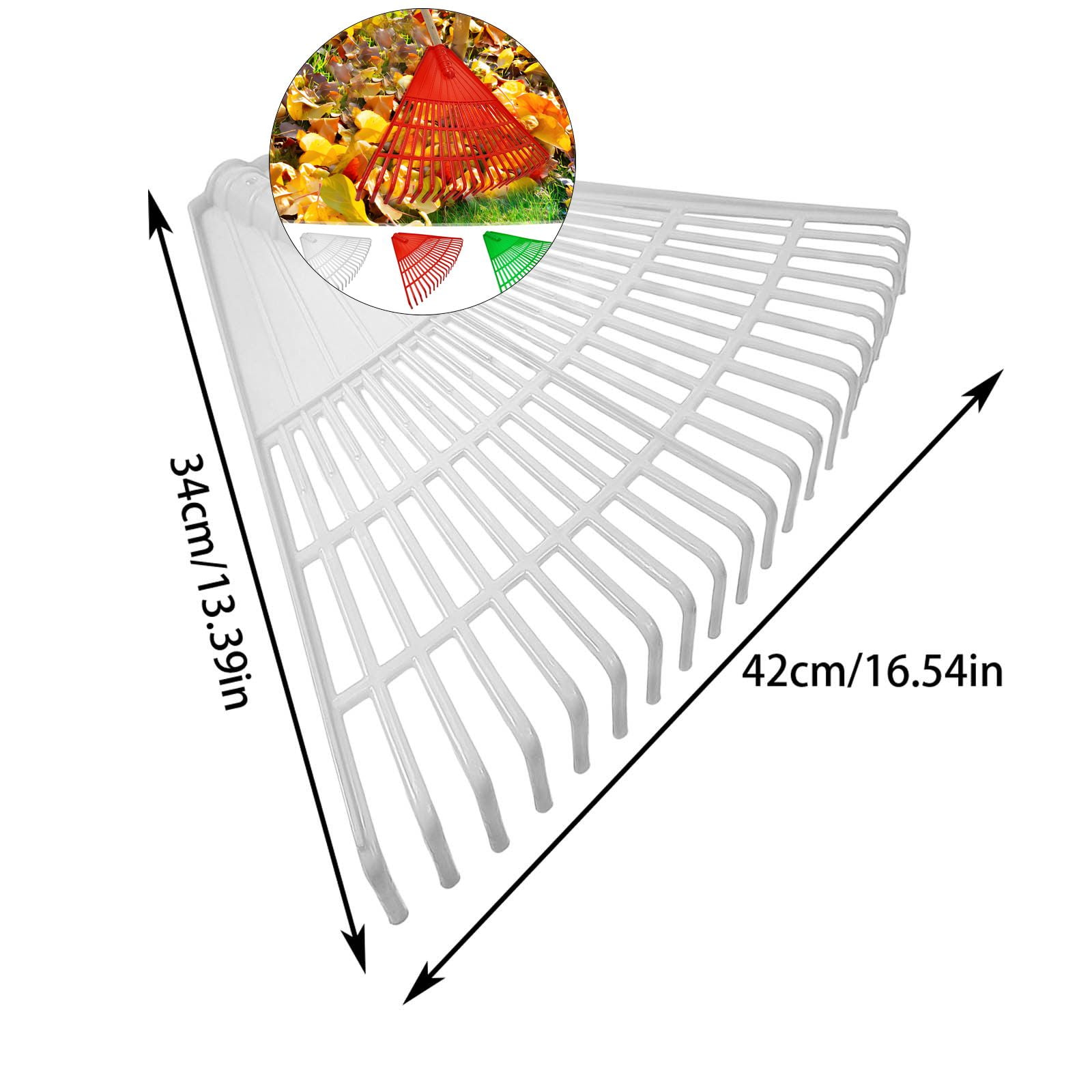 Dvruxg Leaf Rake Grass Rake Garden Leaf Rakes Leaf Rakes for Lawns ...