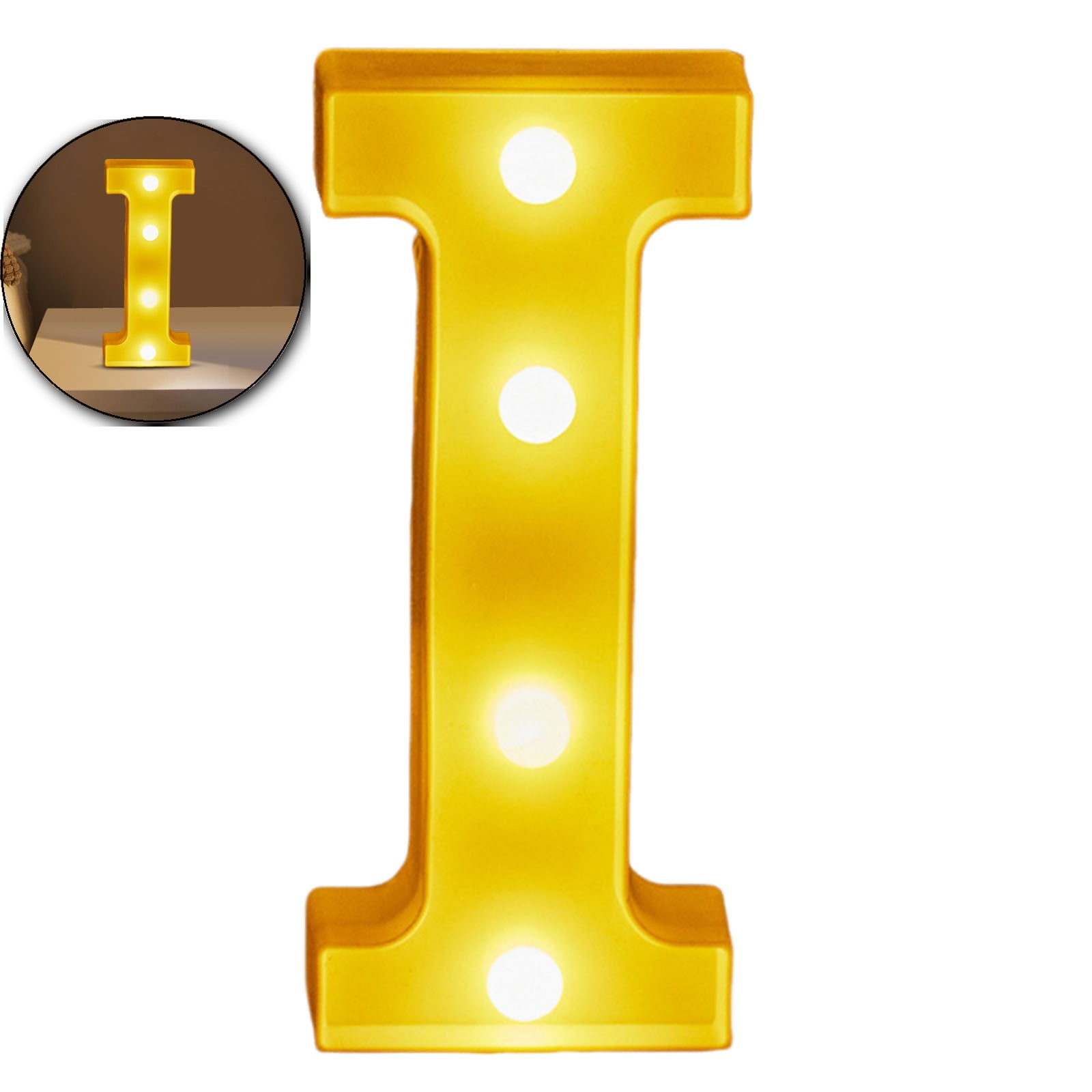 Dvruxg Light Up Letters, Led Letter Lights 26 Alphabet, Decorative ...