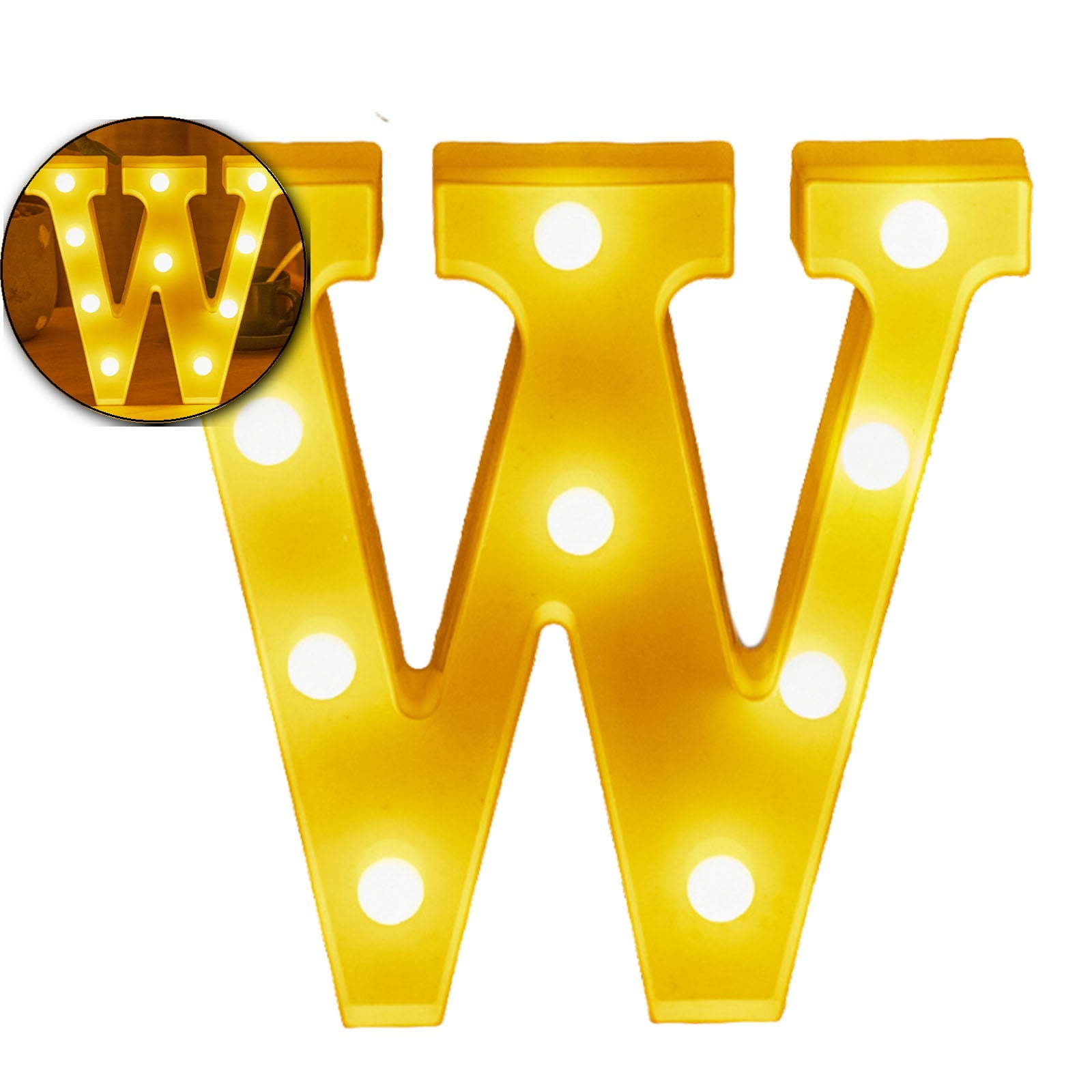 Dvruxg Light Up Letters, Led Letter Lights 26 Alphabet, Decorative ...