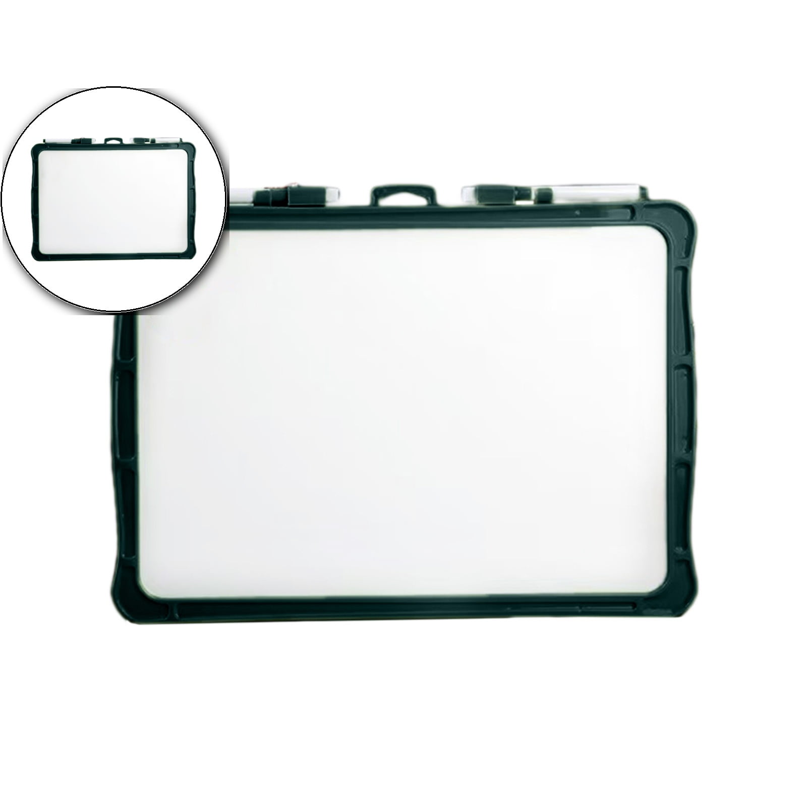 Dvruxg Magnetic Double Sided Whiteboard – 14.4x10.6 Inch Erasable ...