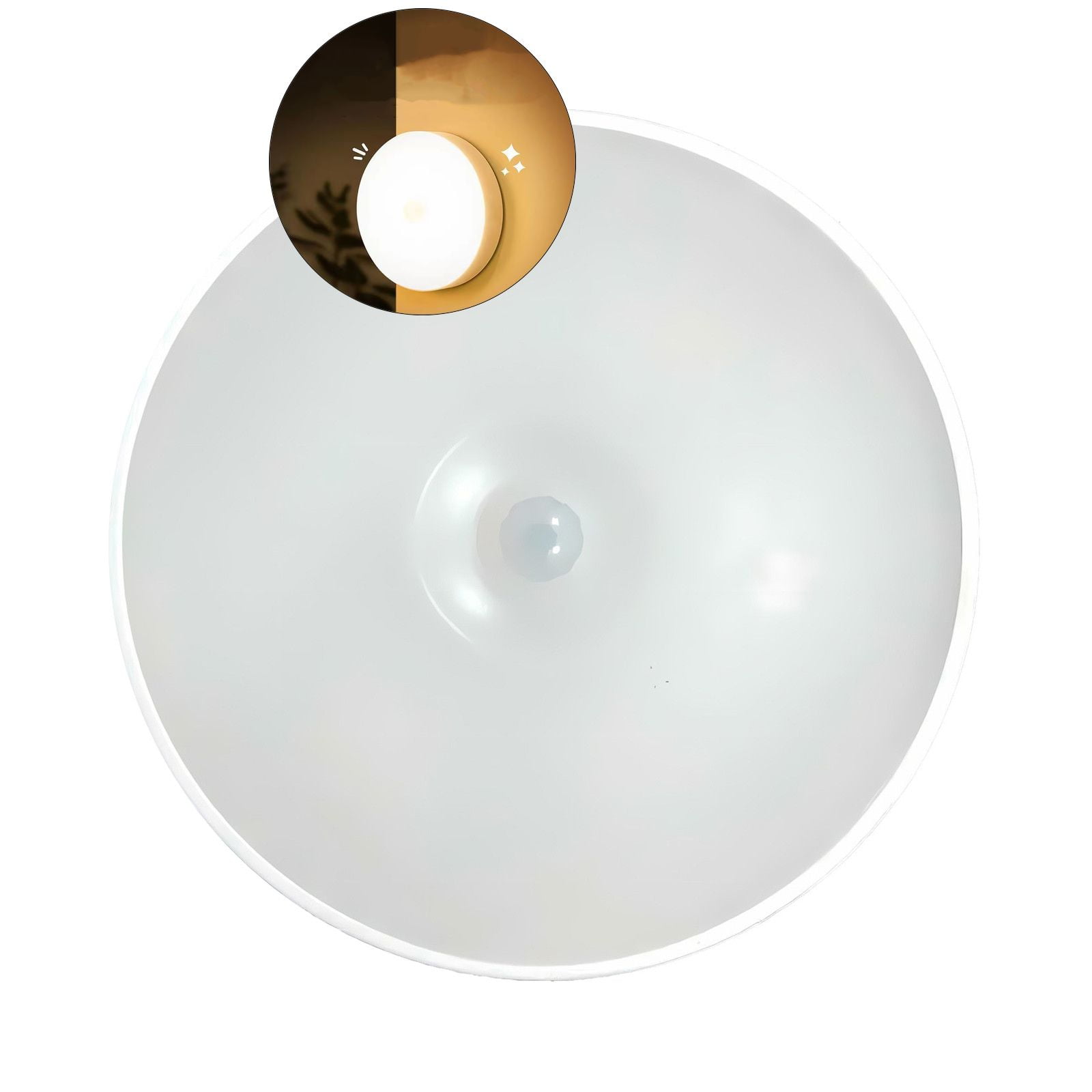 Dvruxg Magnetic Motion Sensor Light with USB Cable LED Rechargeable ...