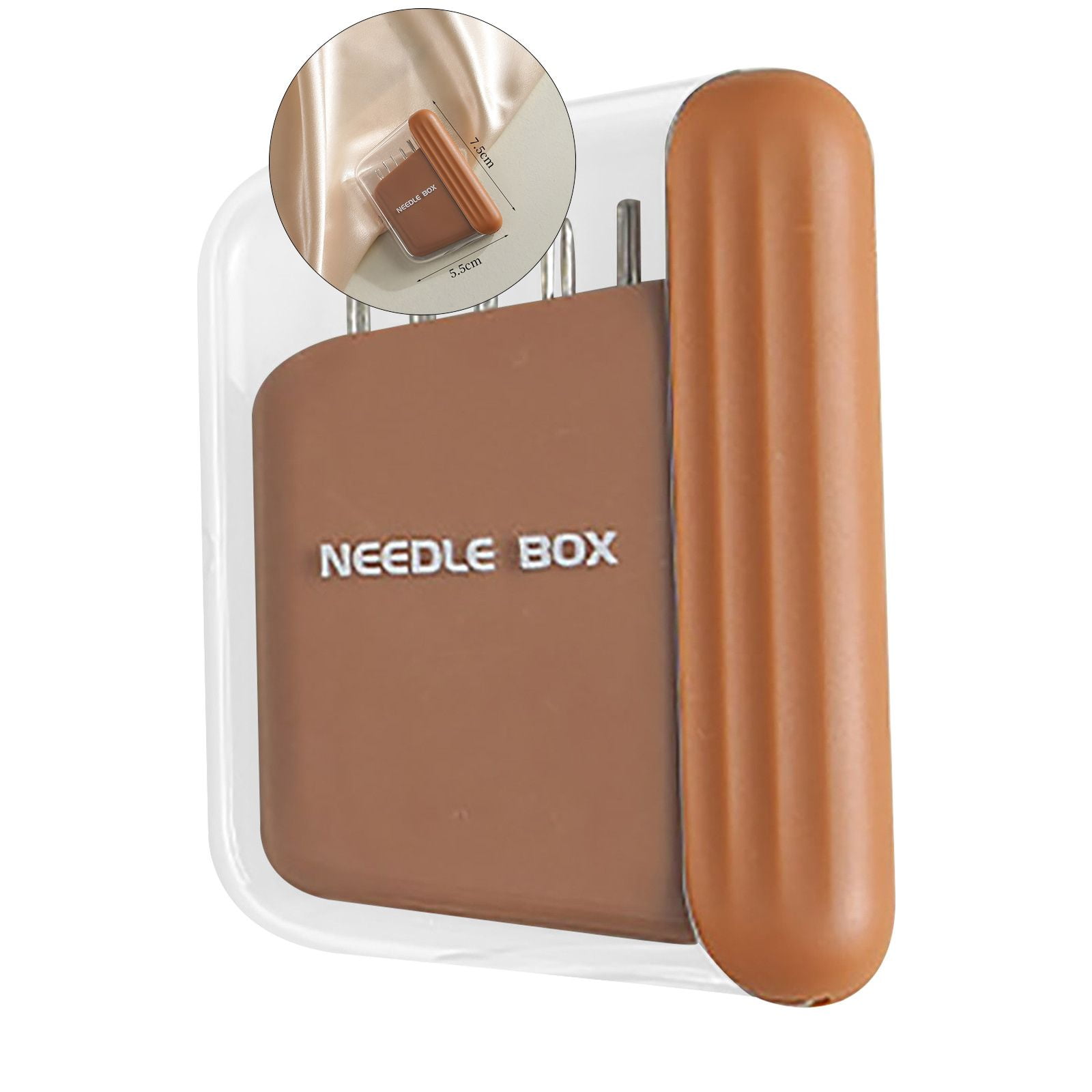 Dvruxg Magnetic Sewing Needle Case for Hand Sewing Needle Box Portable ...