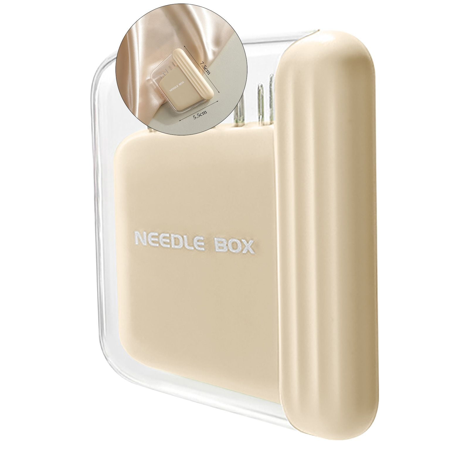 Dvruxg Magnetic Sewing Needle Case for Hand Sewing Needle Box Portable ...