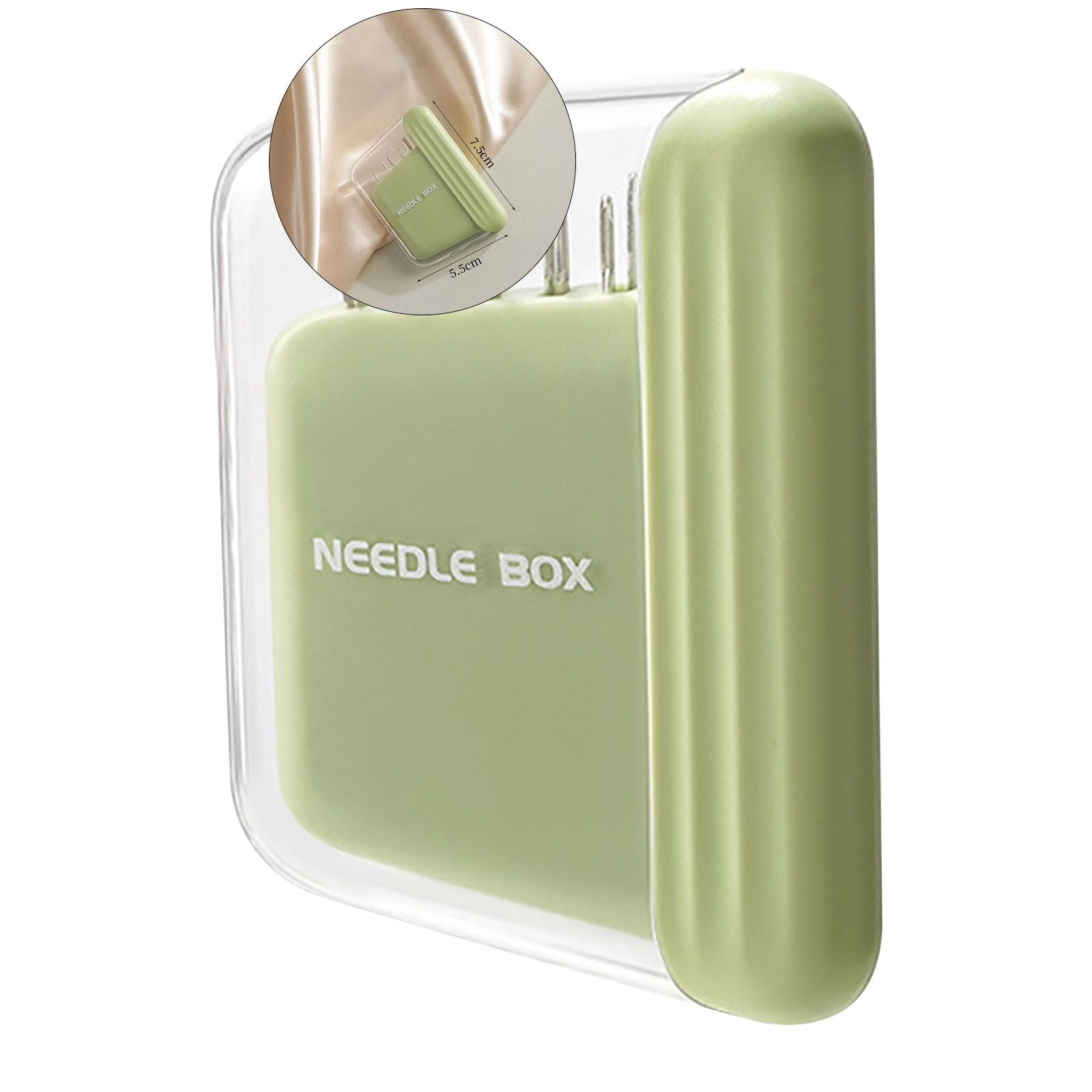Dvruxg Magnetic Sewing Needle Case for Hand Sewing Needle Box Portable ...