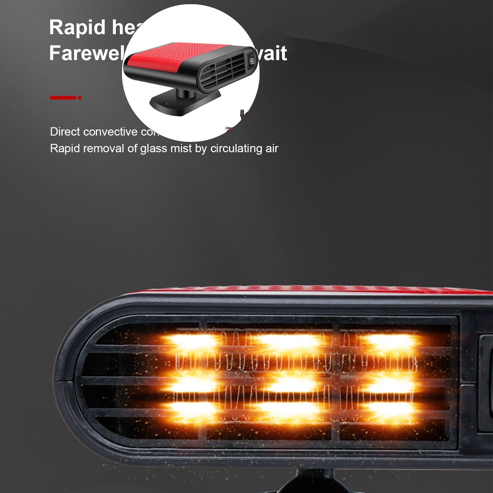 Dvruxg Mini Heater 24v Heater for Car Heater 24v Heater Car Demister ...