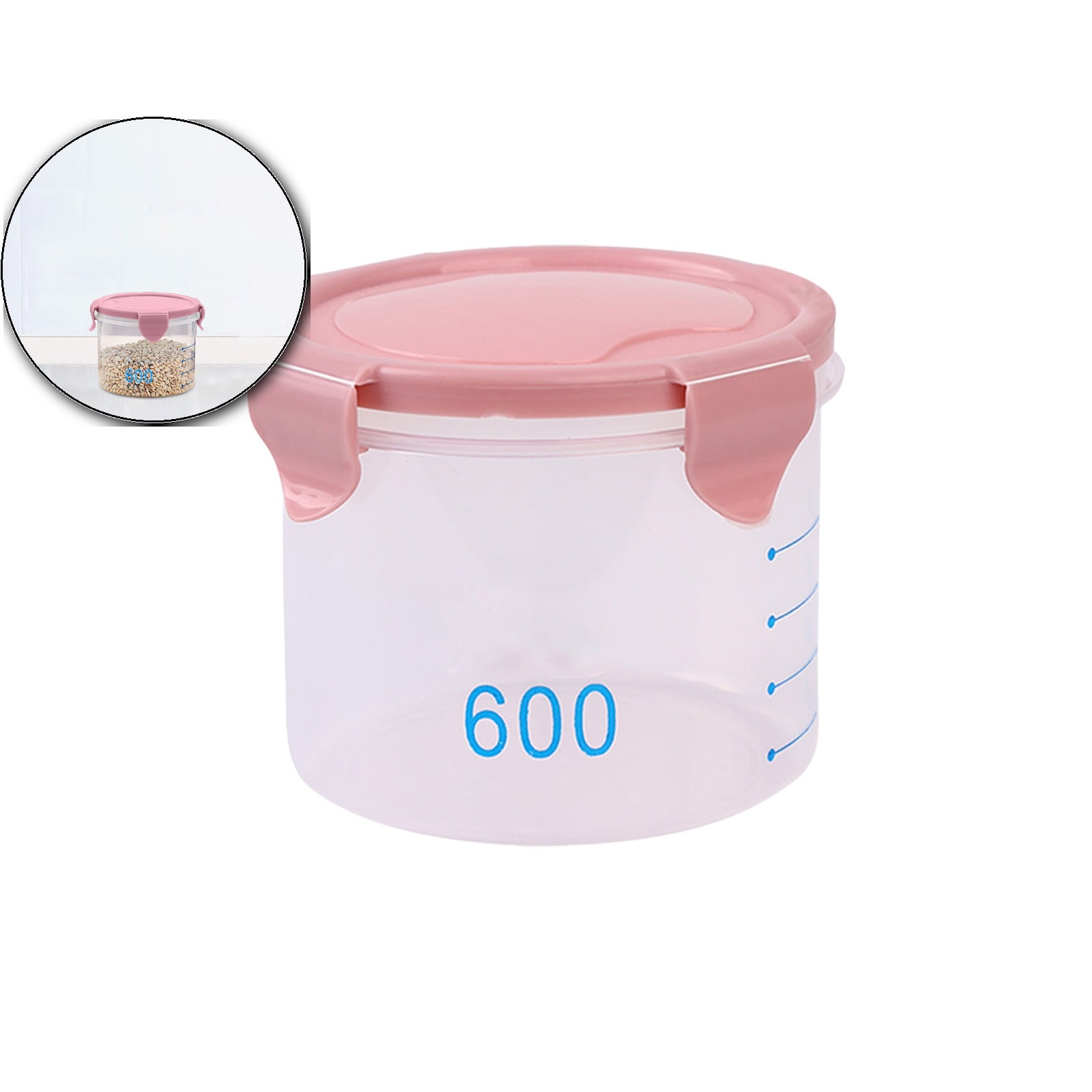 Dvruxg Plastic Food Storage Containers, Airtight Food Storage ...