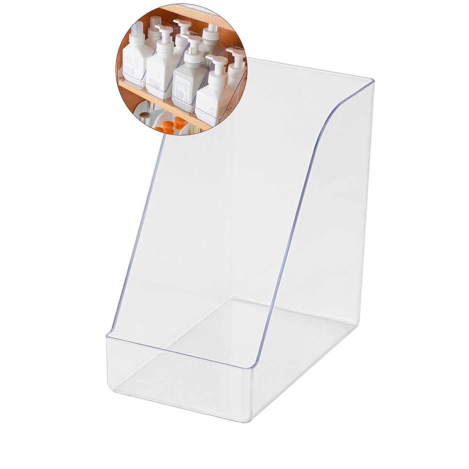Dvruxg Plastic Slanted Organizer Bin - Space-Saving Storage for ...