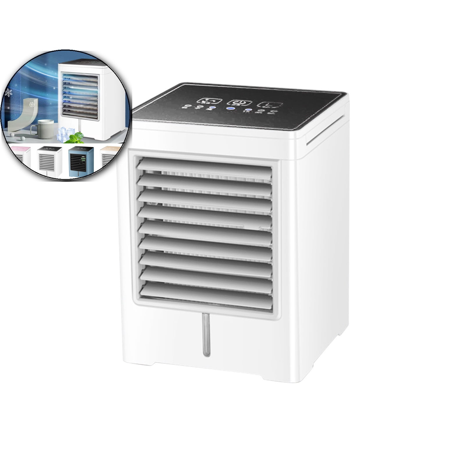 Dvruxg Portable Air Conditioners Fan, Evaporative Air Cooler, USB ...